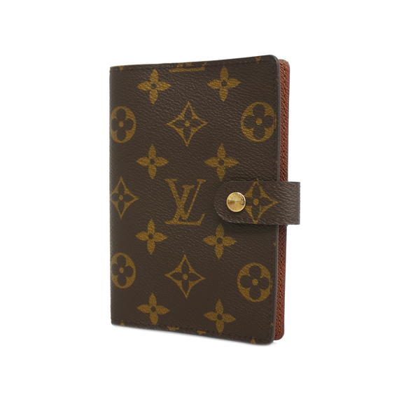Louis Vuitton | Other | Auth Louis Vuitton Notebook Cover Monogram ...